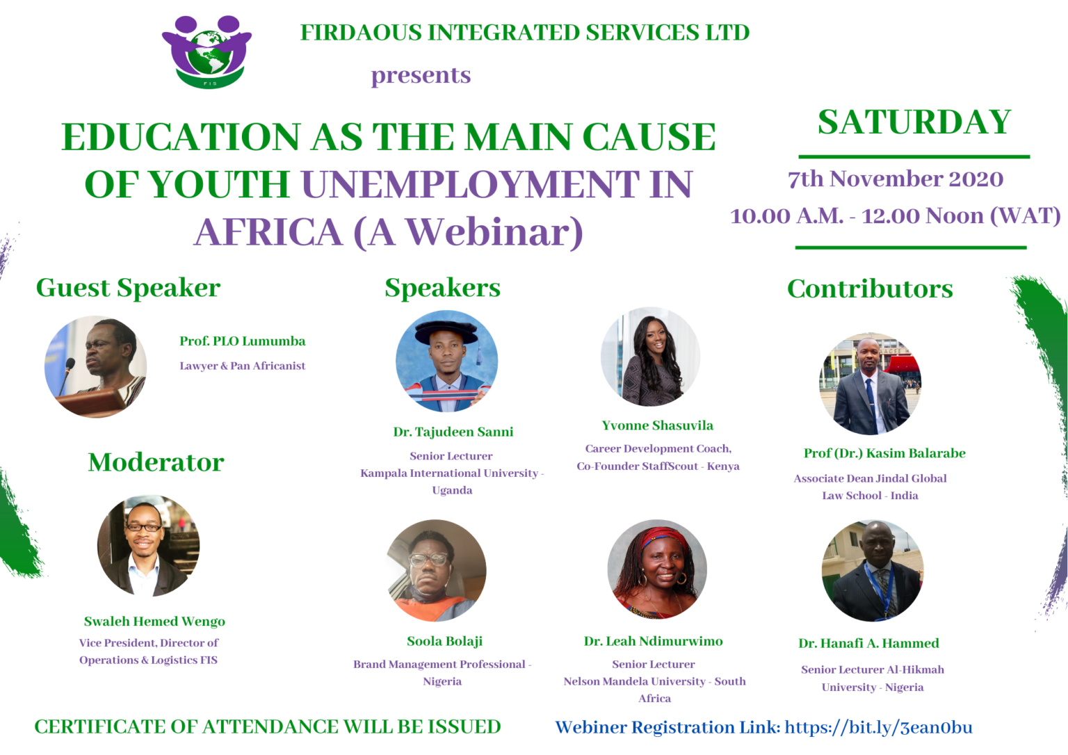 IHL Moot – Firdaous Initiative for Academic Excellence